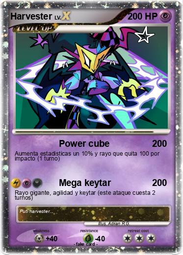 Pokémon Harvester 12 12 - Power cube - My Pokemon Card