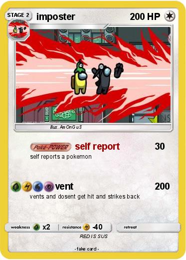 Pokémon imposter 217 217 - self report - My Pokemon Card
