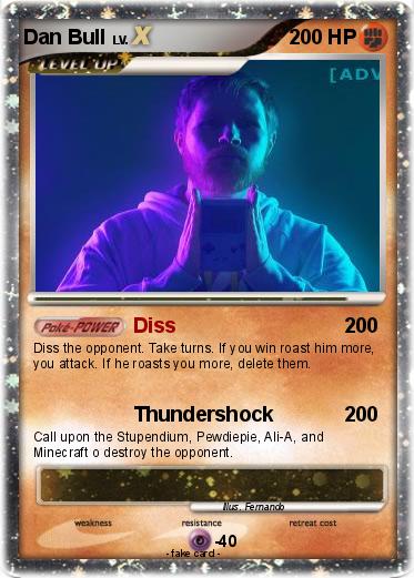 Pokémon Dan Bull - Diss - My Pokemon Card