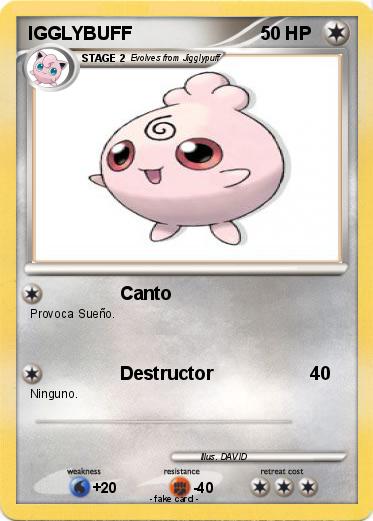 Pokémon IGGLYBUFF 31 31 - Canto - My Pokemon Card