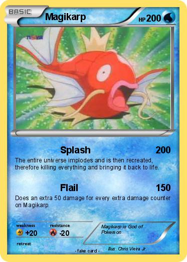 Pokémon Magikarp 1270 1270 - Splash - My Pokemon Card