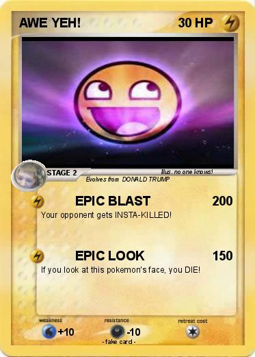 Pokémon AWE YEH - EPIC BLAST - My Pokemon Card