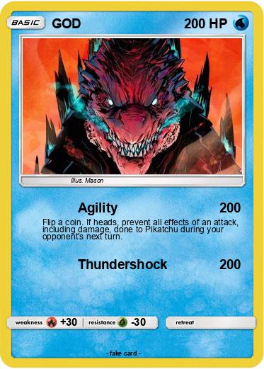 Pokémon GOD 2154 2154 - Agility - My Pokemon Card