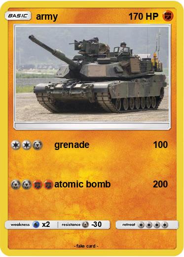 Pokémon army 837 837 - grenade - My Pokemon Card