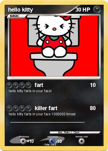 Pokémon hello kitty 218 218 - fart - My Pokemon Card