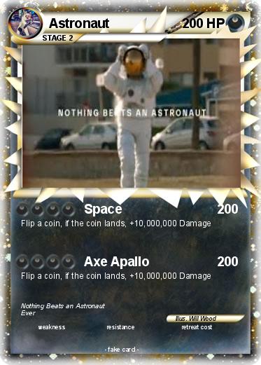 Pokémon Astronaut 13 13 - Space - My Pokemon Card