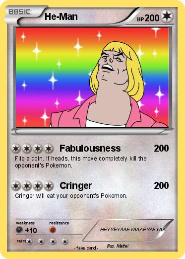 Pokémon He Man 35 35 - Fabulousness - My Pokemon Card