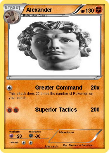 Pokémon Alexander 235 235 - Greater Command - My Pokemon Card