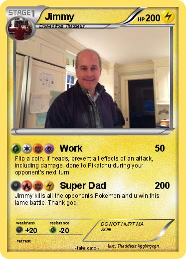 Pokémon Jimmy 688 688 - Work - My Pokemon Card