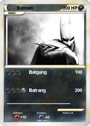 Pokémon Batman 1066 1066 - Batgang - My Pokemon Card