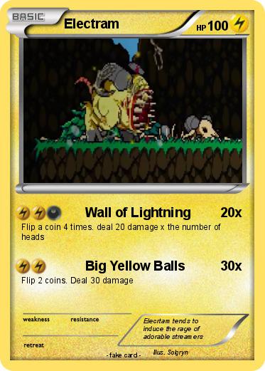 Pokémon Electram - Wall of Lightning - My Pokemon Card