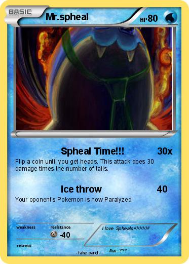 Pokémon Mr spheal - Spheal Time!!! - My Pokemon Card