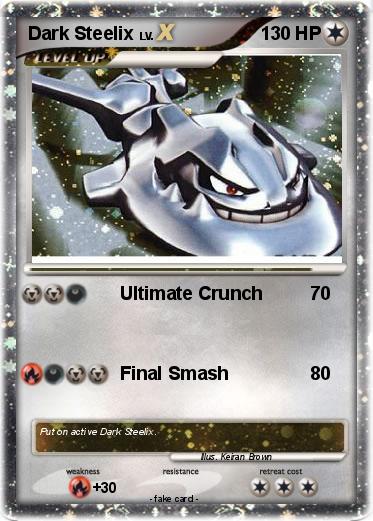 Pokémon Dark Steelix 3 3 - Ultimate Crunch - My Pokemon Card