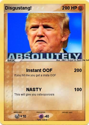Pokémon Disgustang 2 2 - Instant OOF - My Pokemon Card