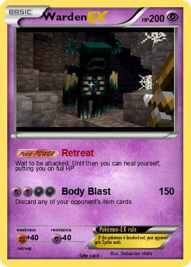 Pokémon Warden 40 40 - Retreat - My Pokemon Card