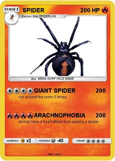 Pokémon SPIDER 2403 2403 - GIANT SPIDER - My Pokemon Card