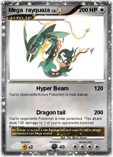 Pokémon Mega rayquaza 399 399 - Hyper Beam - My Pokemon Card
