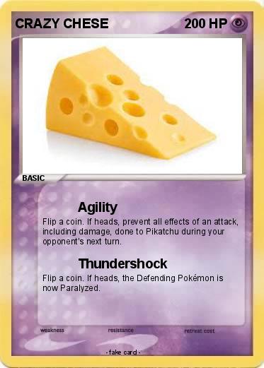 Pokémon CRAZY CHESE - Agility - My Pokemon Card