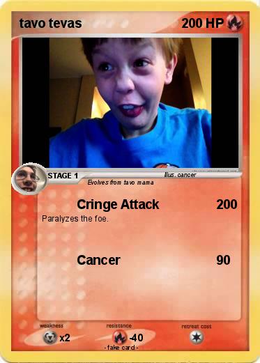 Pokémon tavo tevas 1 1 - Cringe Attack - My Pokemon Card