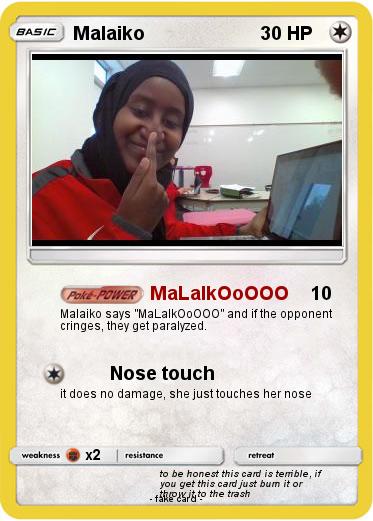Pokémon Malaiko - MaLaIkOoOOO - My Pokemon Card