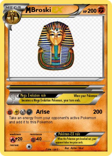 Pokémon Broski 7 7 - Arise - My Pokemon Card