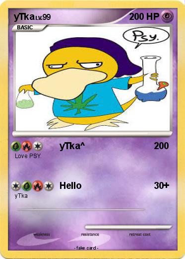 Pokémon yTka - yTka^ - My Pokemon Card