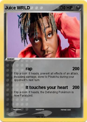 Pokémon Juice WRLD 71 71 - rap - My Pokemon Card