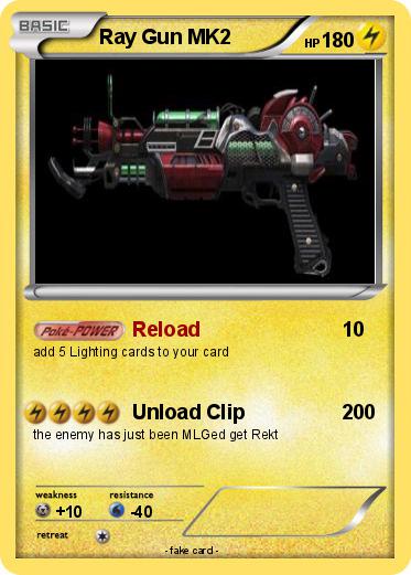 Pokémon Ray Gun MK2 - Reload - My Pokemon Card