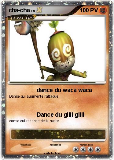Pokémon cha cha 21 21 - dance du waca waca - Ma carte Pokémon