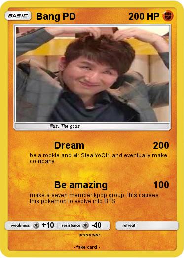 Pokémon Bang PD - Dream - My Pokemon Card