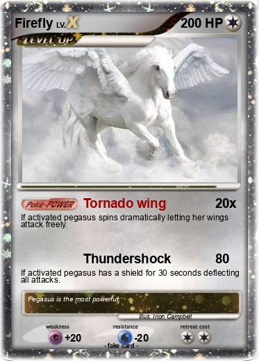 Pokémon Firefly 66 66 - Tornado wing - My Pokemon Card