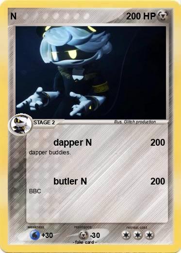 Pokémon 1 202059 202059 - dapper N - My Pokemon Card