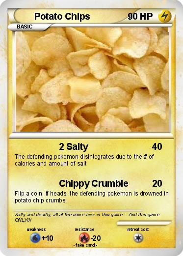 Pokémon Potato Chips 2 2 - 2 Salty - My Pokemon Card