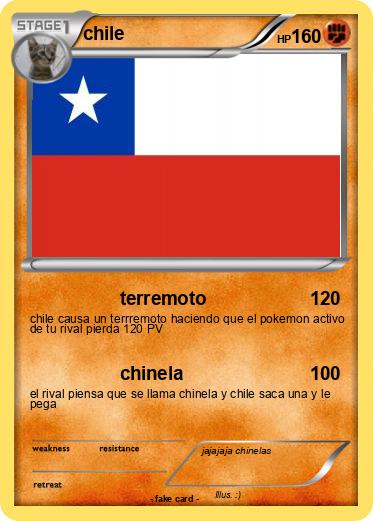 Pokémon chile 28 28 - terremoto - Mi carta pokémon