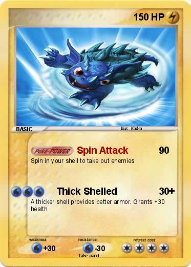 Pokémon 1 15484 15484 - Spin Attack - My Pokemon Card