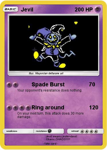 Pokémon Jevil 61 61 - Spade Burst - My Pokemon Card