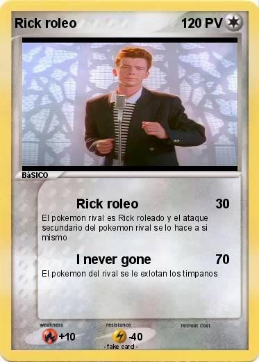 Pokémon Rick roleo - Rick roleo - Mi carta pokémon