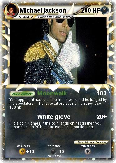 Pokémon Michael jackson 1559 1559 - Moonwalk - My Pokemon Card