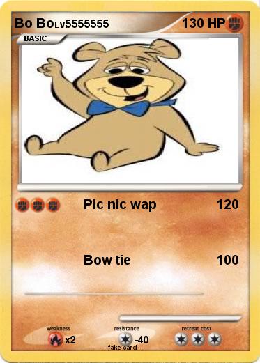 Pokémon Bo Bo 13 13 - Pic nic wap - My Pokemon Card