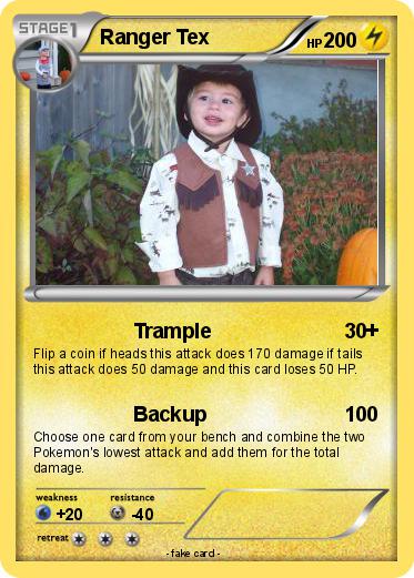 Pokémon Ranger Tex - Trample - My Pokemon Card