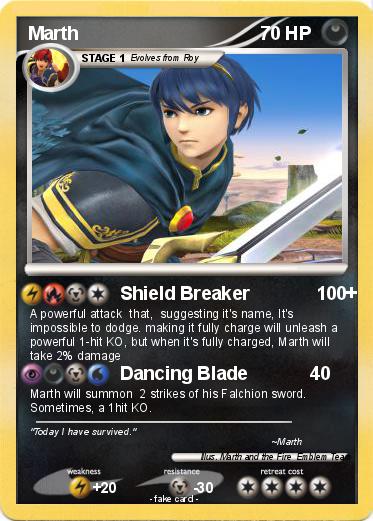 Pokémon Marth 118 118 - Shield Breaker 100+ - My Pokemon Card