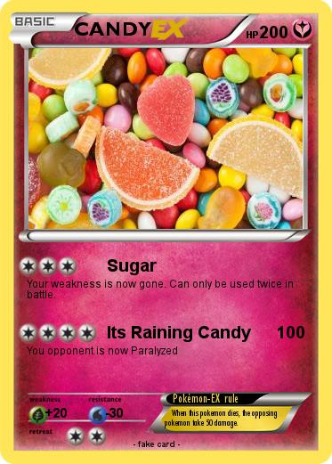 Pokémon CANDY 400 400 - Sugar - My Pokemon Card