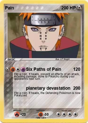 Pokémon Pain 477 477 - Six Paths of Pain - My Pokemon Card
