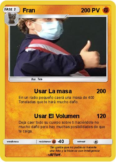 Pokémon Fran 32 32 - Usar La masa - Mi carta pokémon