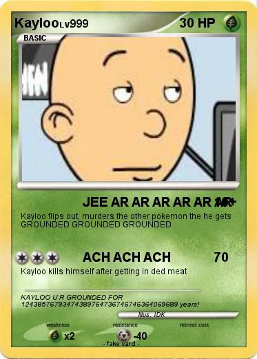 Pokémon Kayloo - JEE AR AR AR AR AR AR - My Pokemon Card