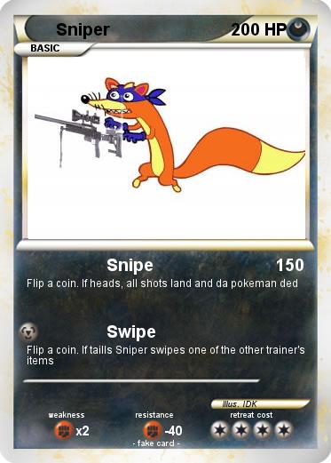 Pokémon Sniper 1412 1412 - Snipe - My Pokemon Card