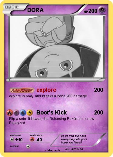 Pokémon DORA 805 805 - explore - My Pokemon Card