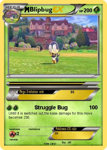 Pokémon Blipbug 2 2 - Struggle Bug - My Pokemon Card