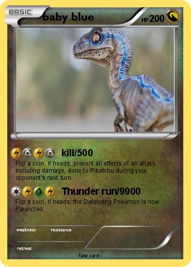 Pokémon baby blue 28 28 - kill/500 - My Pokemon Card