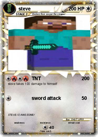 Pokémon steve 2345 2345 - TNT - My Pokemon Card